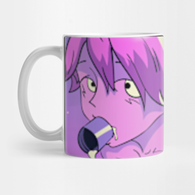 Waifu Material Vaporwave Anime Girl Hentai Ahegao Lewd Ecchi T